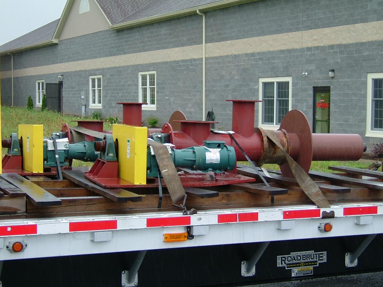 Cantilevered Screw Conveyors - Thomas and Muller Systems